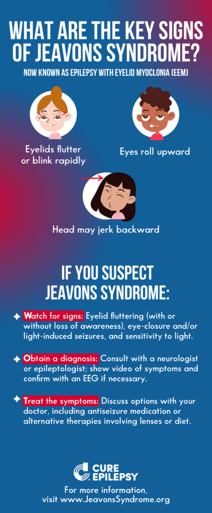 Jeavons Syndrome Awareness Day