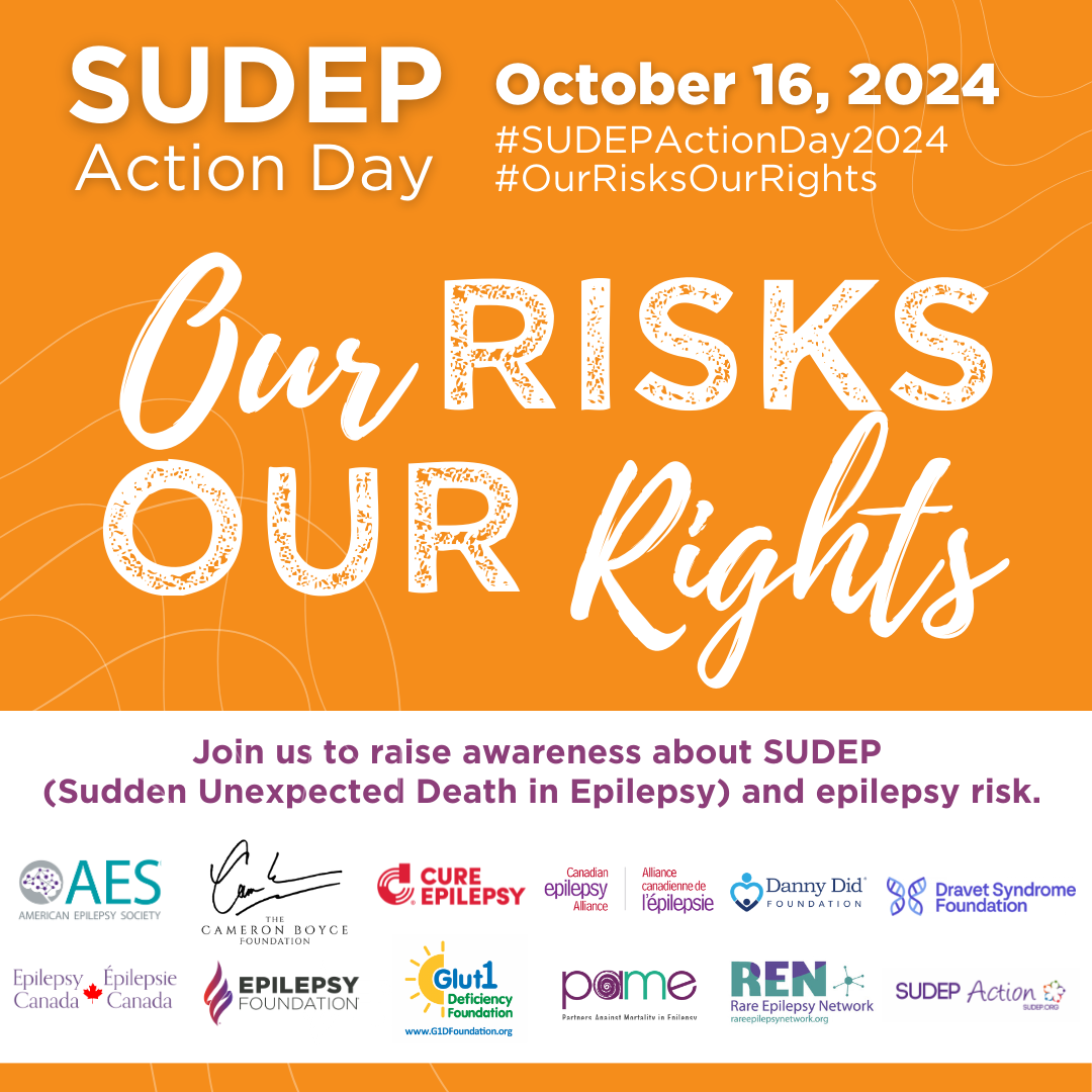 SUDEP Action Day is in October! CURE Epilepsy